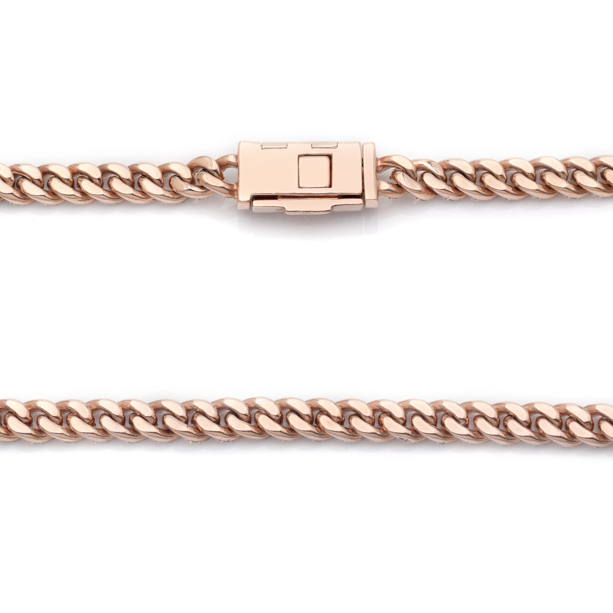 rose gold Cuban chain – Mazza New York