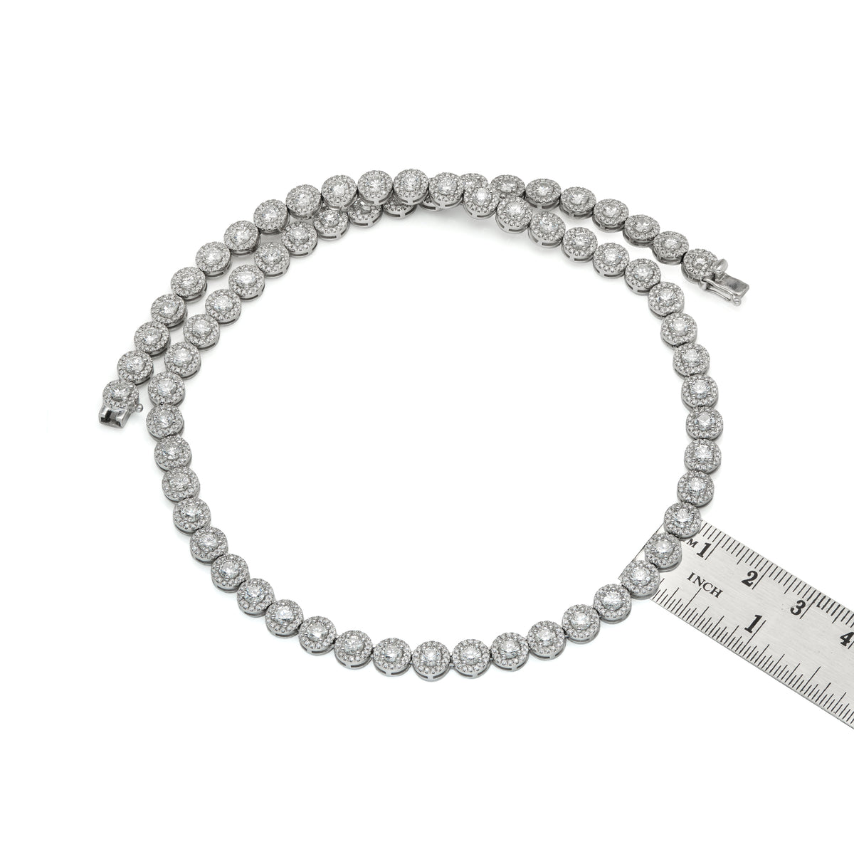 Solitaire Diamond Cluster Chain | Mazza New York